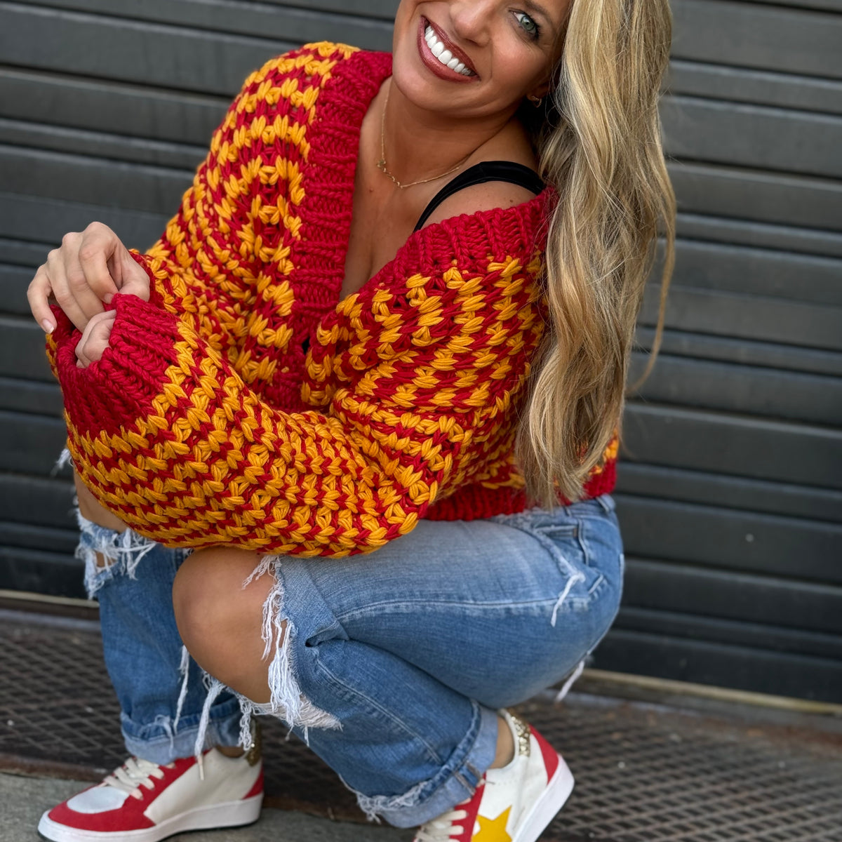 Huddle Up Chunky Knit Cardigan – Love Letters