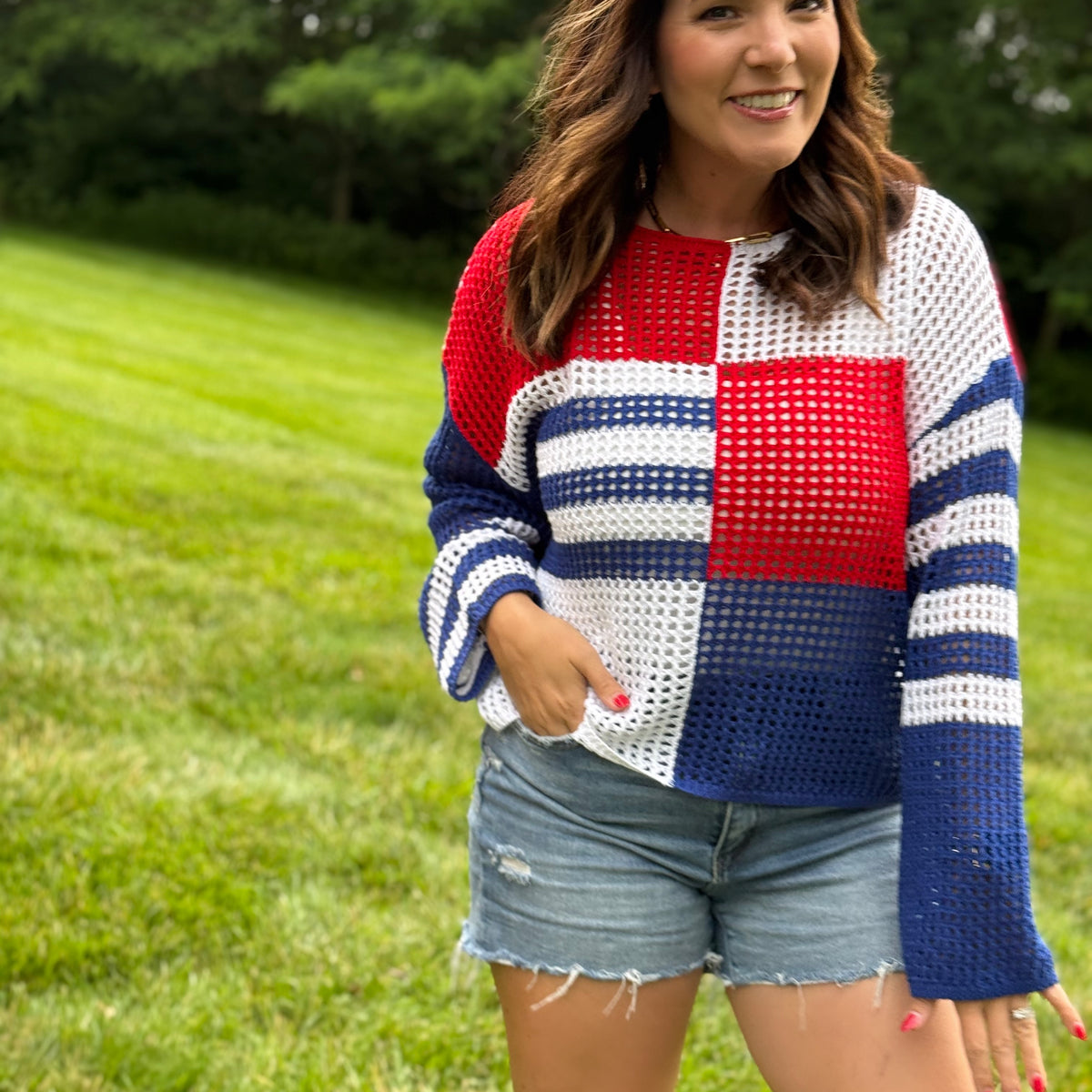 American Crochet Long Sleeve - Final Sale – Love Letters